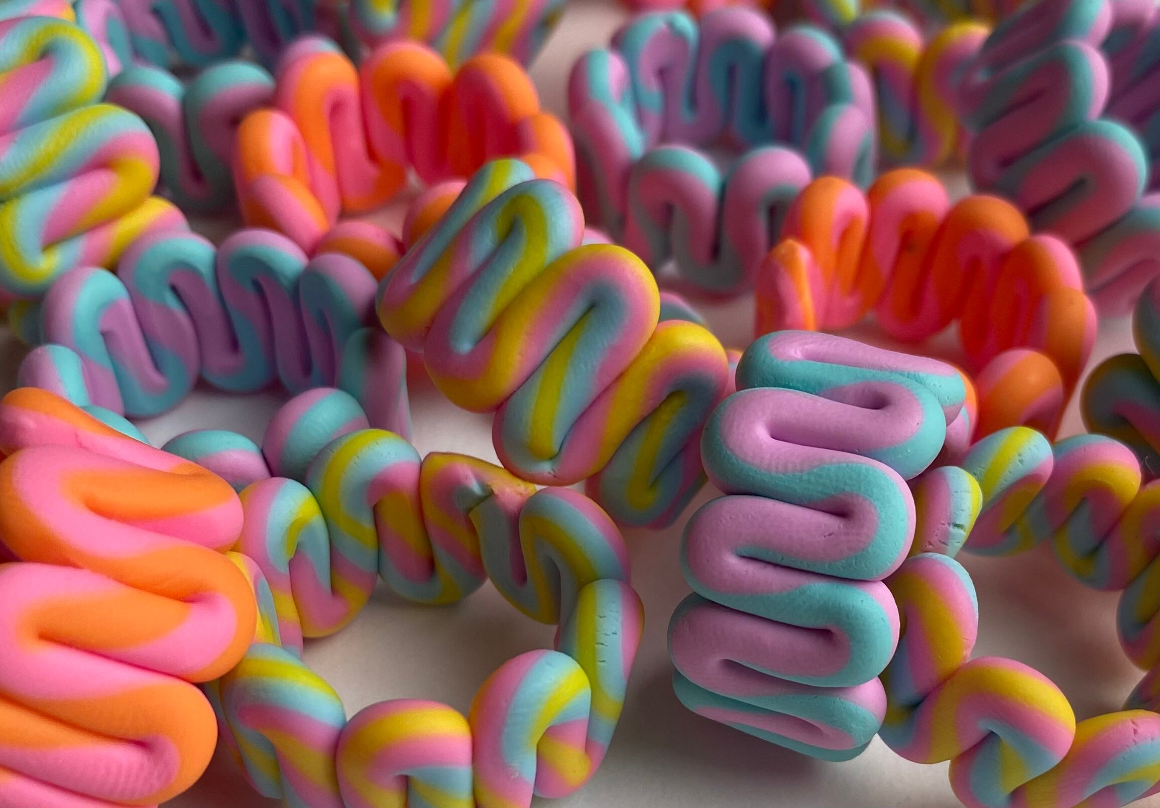 Polymer Clay Rings - Etsy