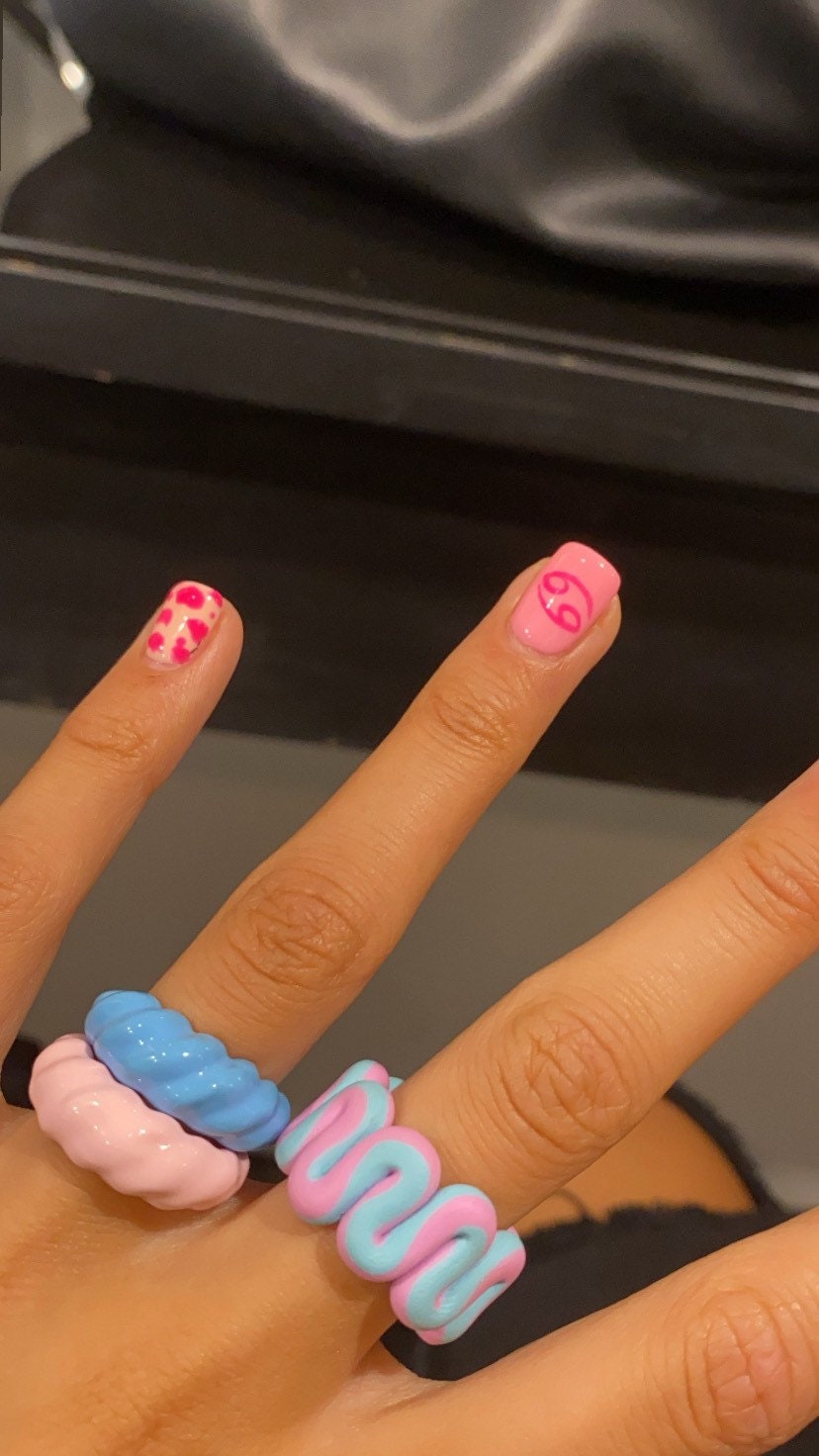 Polymer Clay Rings - Etsy