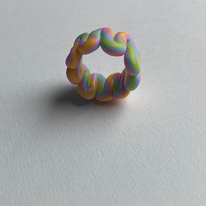 Polymer Clay Rings - Etsy