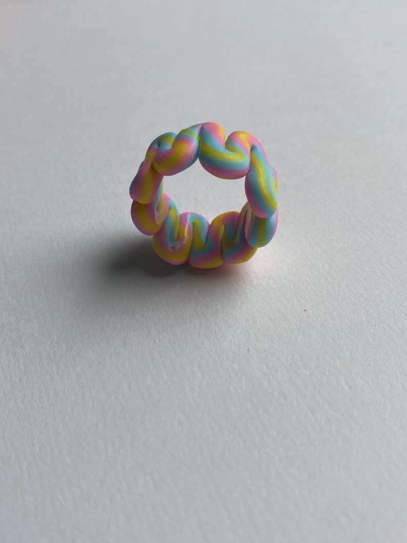 Polymer Clay Rings - Etsy