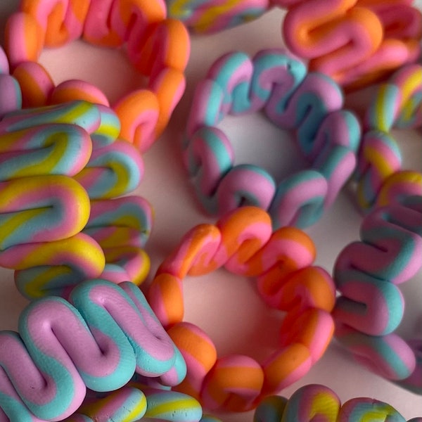 Polymer Clay Ring - Etsy