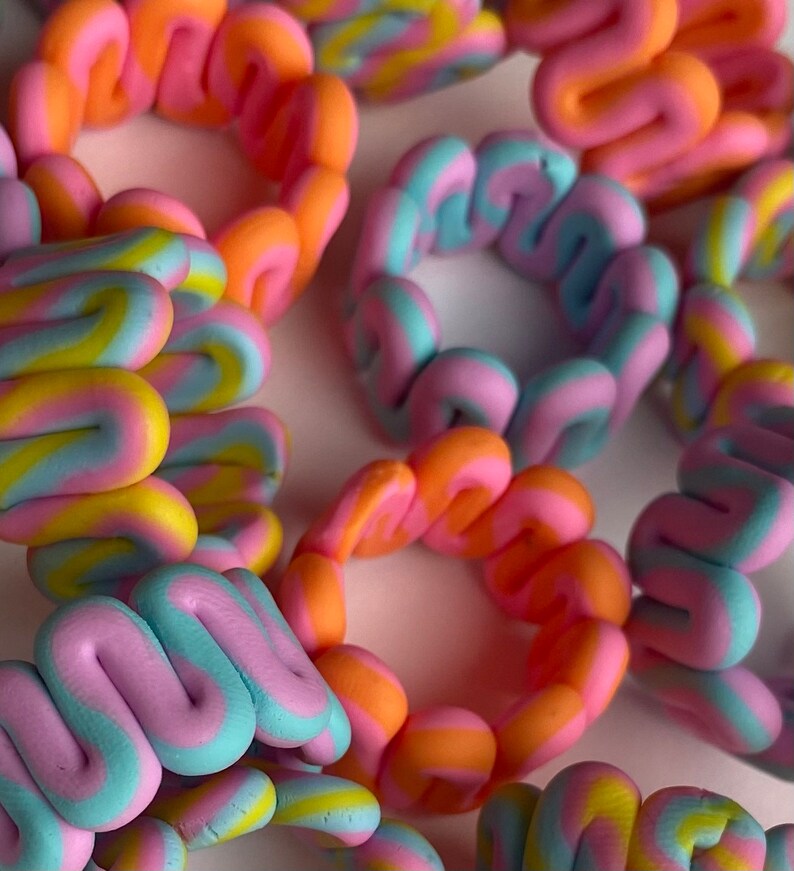 Polymer Clay Rings - Etsy