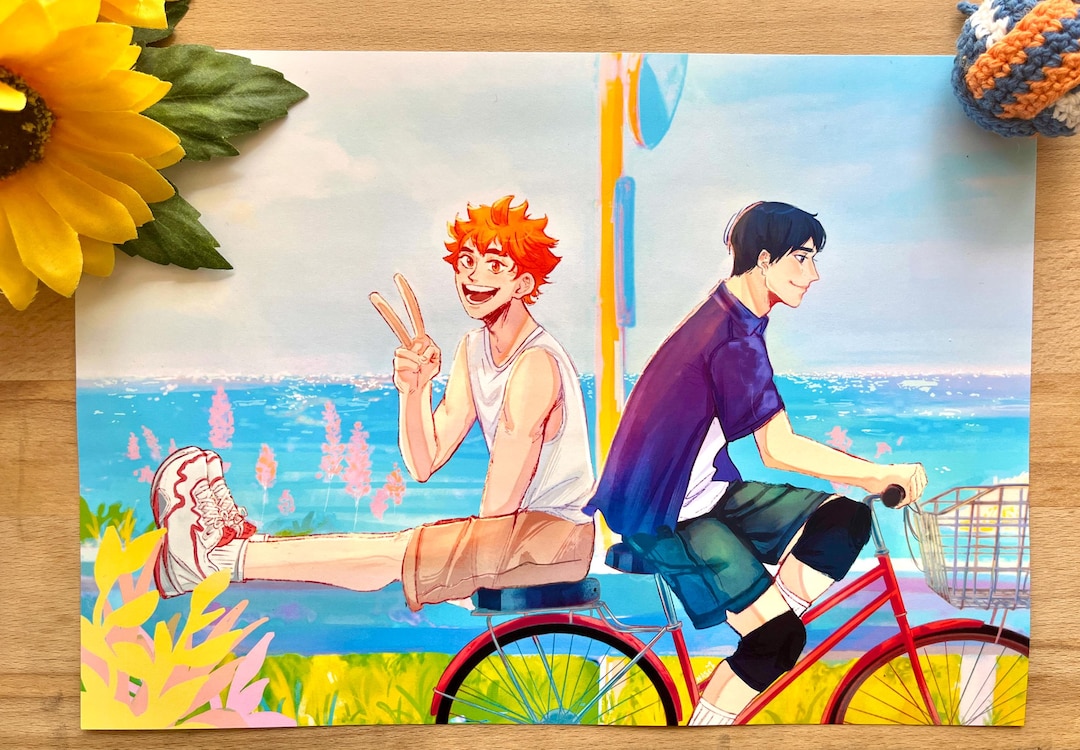 Haikyuu Print Hinata X Kageyama - Etsy