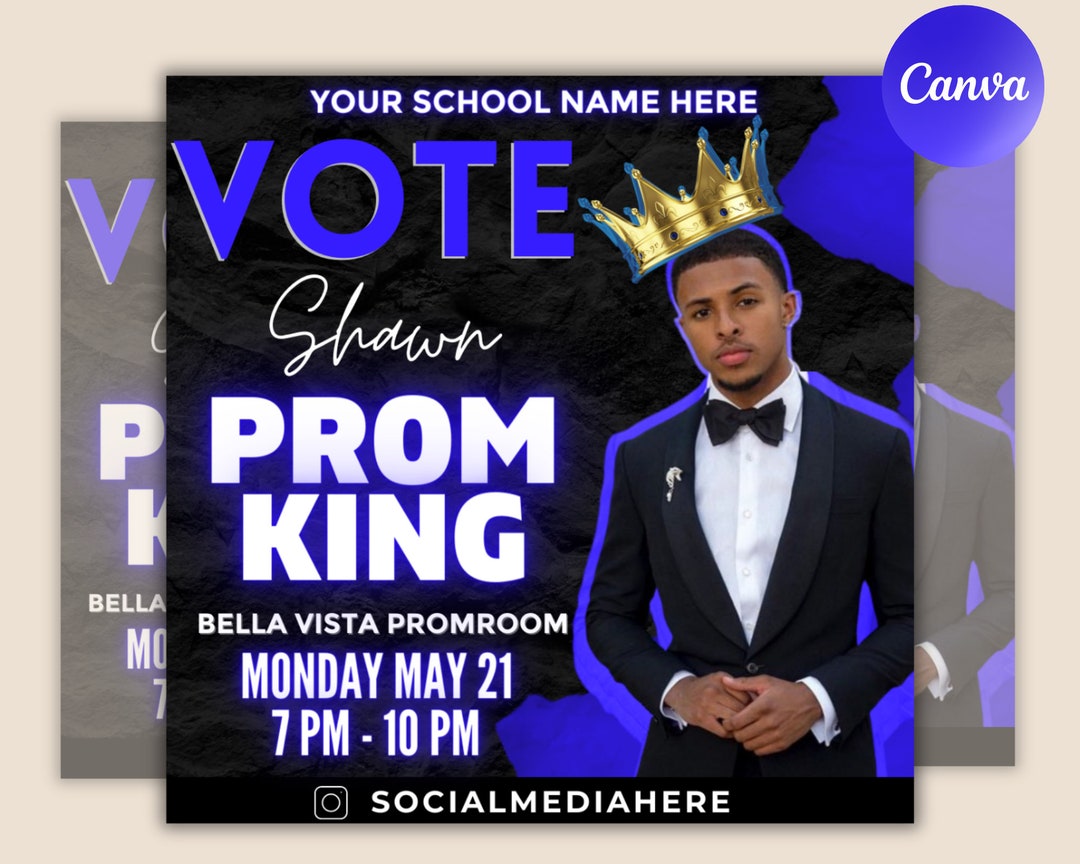 Vote Homecoming Queen Flyer, Homecoming Flyer, Campaign Flyer, Class ...