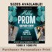 Prom Invitation Flyer, Prom Event Flyer, Prom Invitation, Prom Event ...