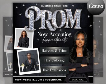 Prom Makeup Flyer, Prom Makeup, MUA Flyer, Makeup Flyer, Prom Flyer ...