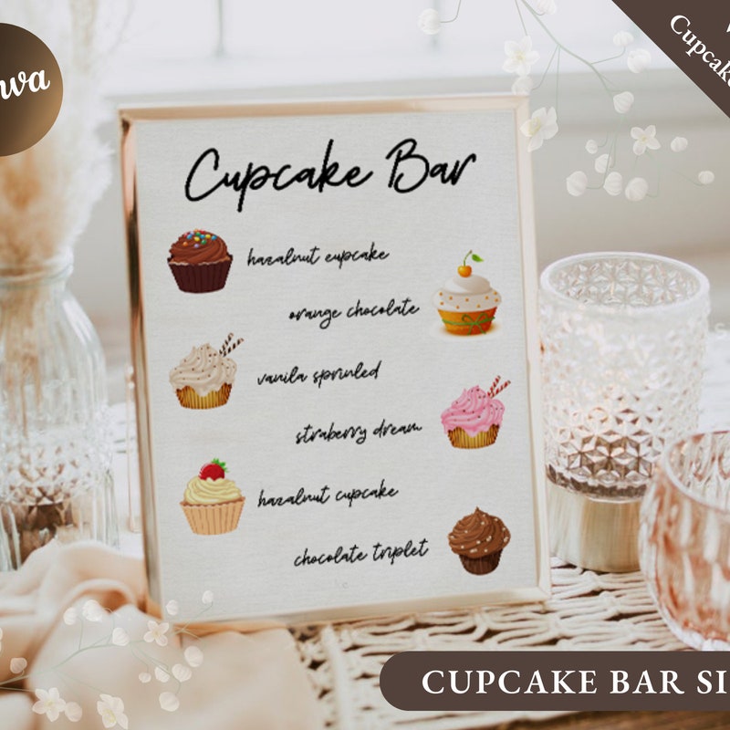 Cupcake Signs - Etsy