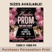 Prom Invitation Flyer, Prom Event Flyer, Prom Invitation, Prom Event ...