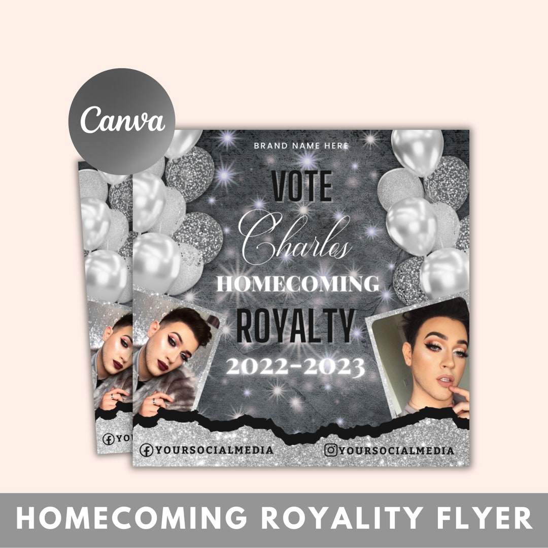 Homecoming Royalty Flyer, Homecoming Flyer, Homecoming Royals ...