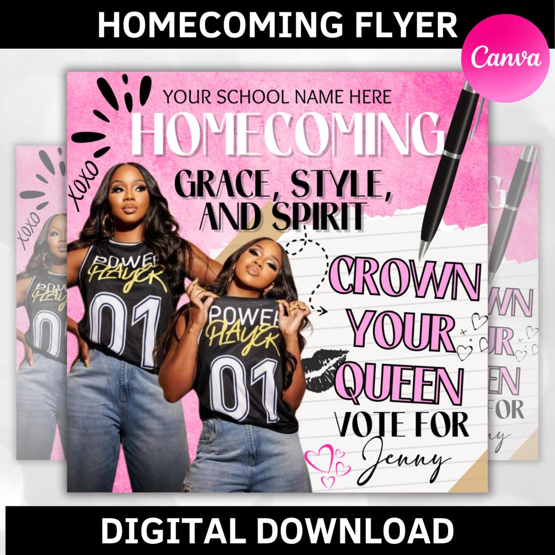Homecoming Flyer, Miss Freshman Flyer Homecoming Flyer, Homecoming ...