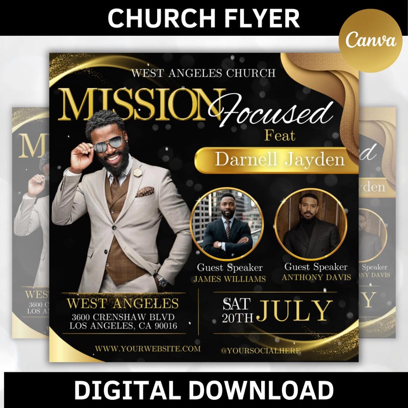 Watch Night Service Flyer - Etsy