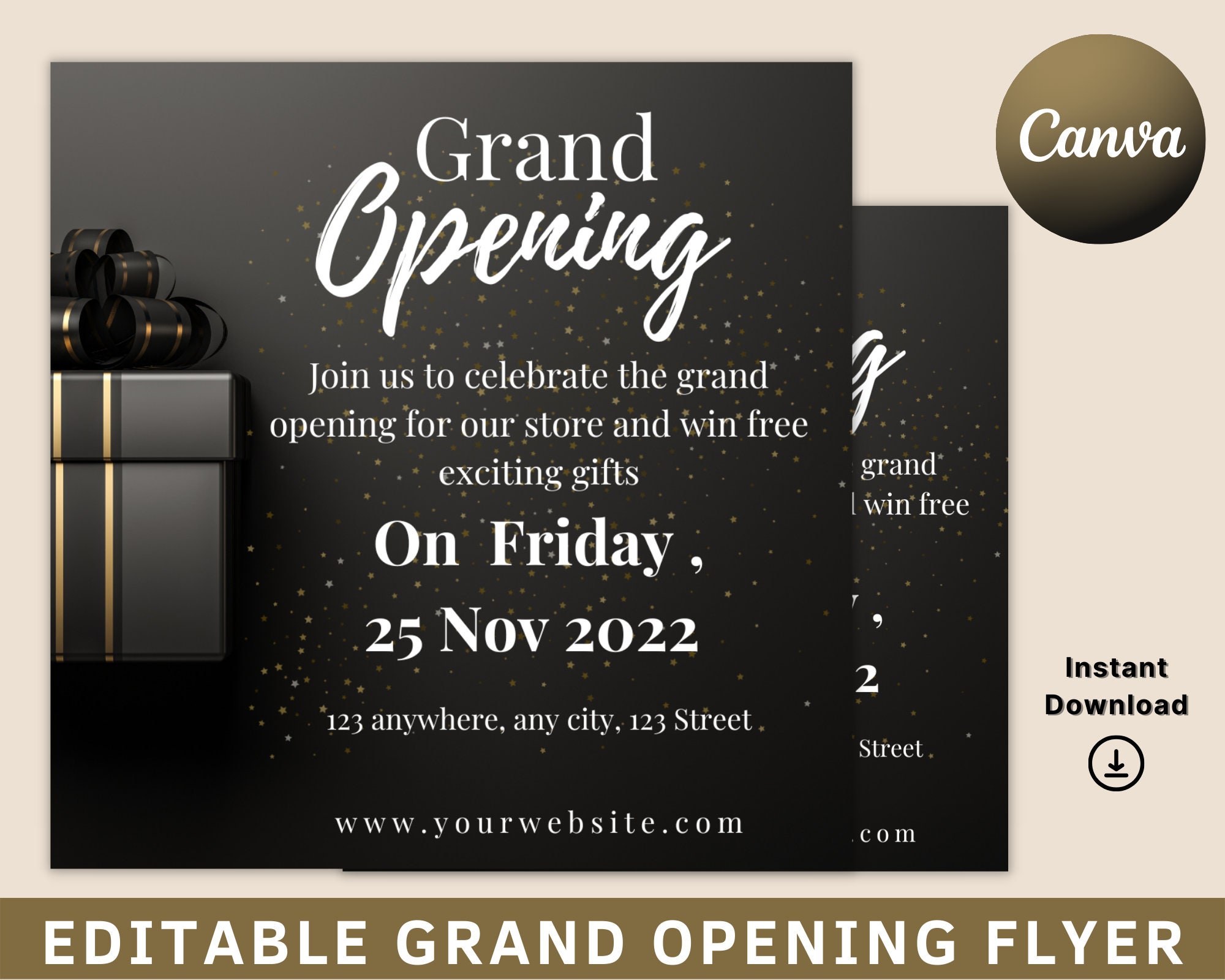 Retail Grand Opening Flyer