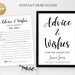 Graduation Advice & Wishes, Printable, Editable Graduation Advice Cards ...