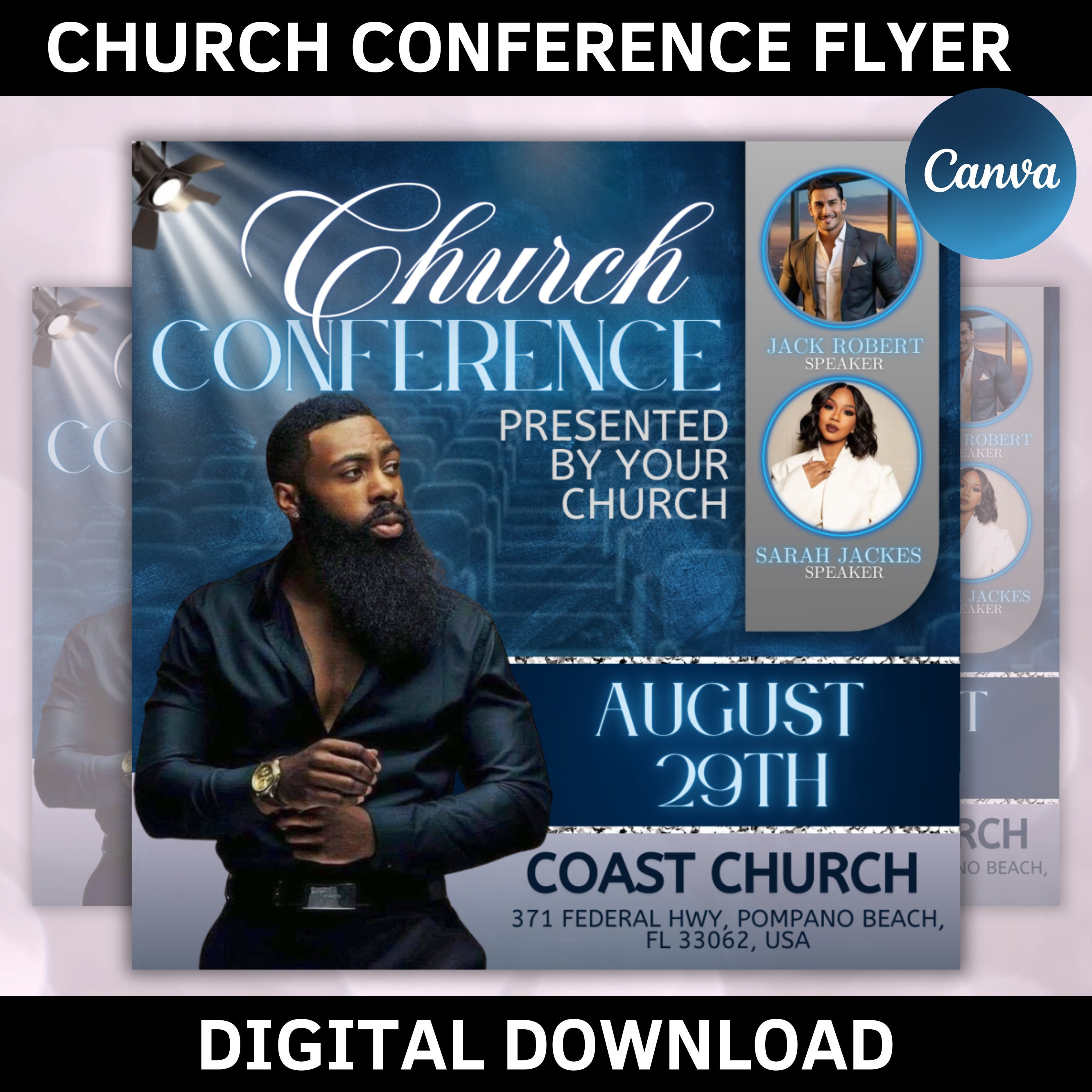 Choir Anniversary Invitation