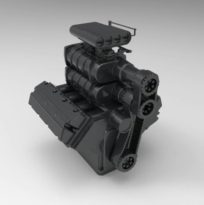 7 X 3D Model ENGINE - MOTOR (.stl) for 3D Printing - Etsy
