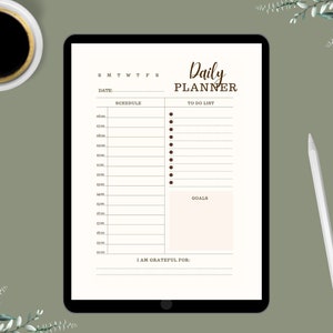 Digital Daily Planner iPad Planner 2023 Planner Goodnotes, Notability ...
