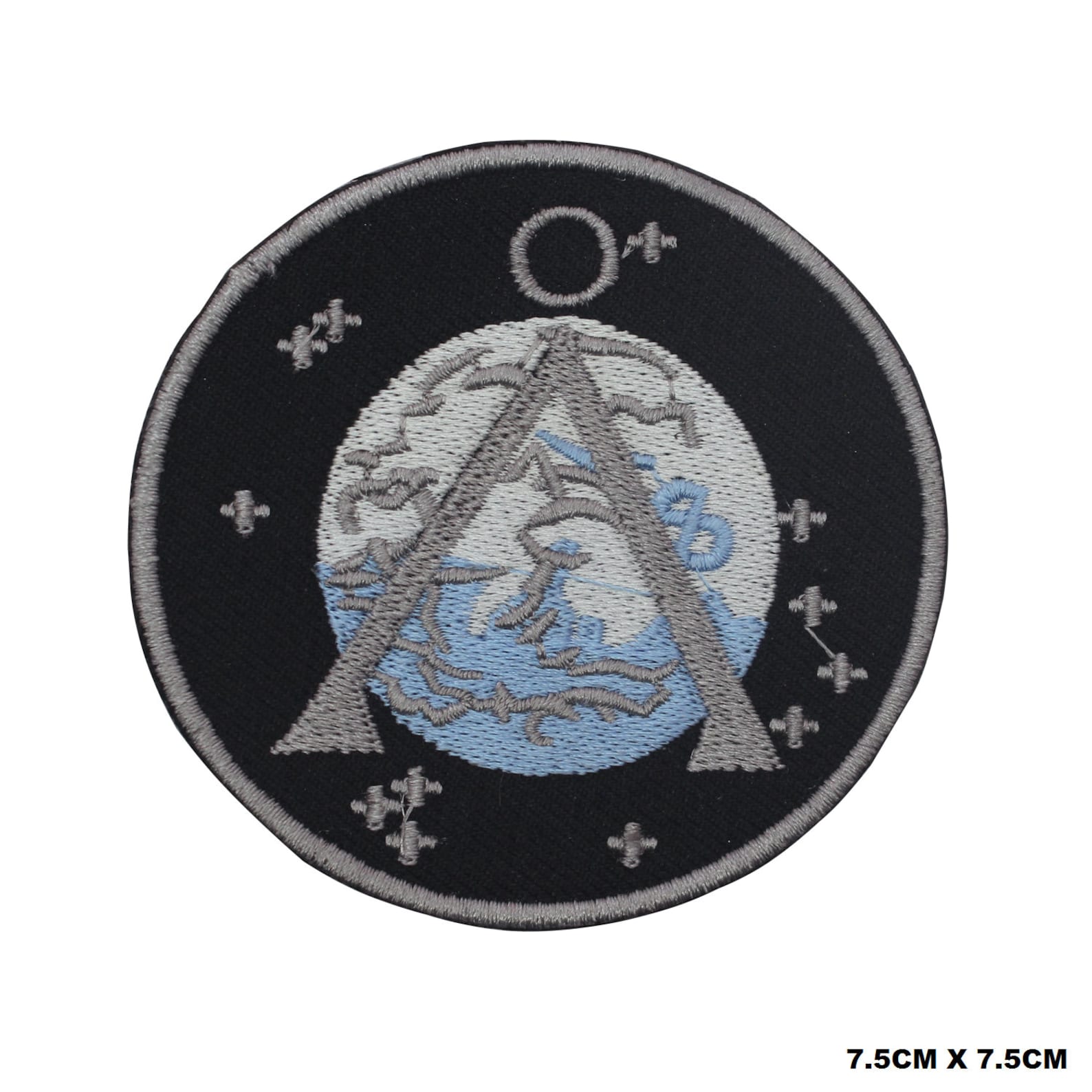 Stargate Circle Logo Iron-on Patch, Vinyl Player Badge, Vintage ...