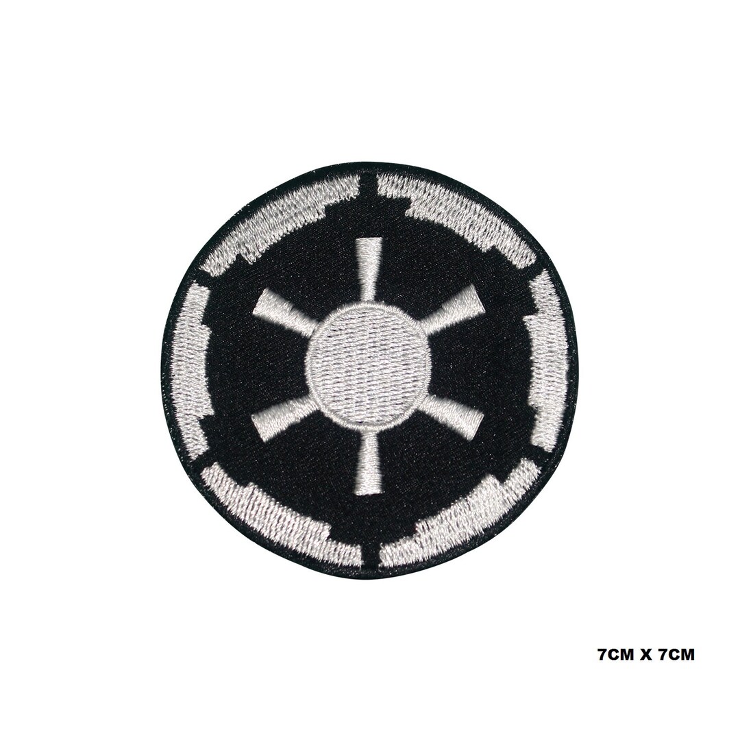 Imperial Force Circle Movie Logo Iron-on Patch, Vinyl Player Badge ...