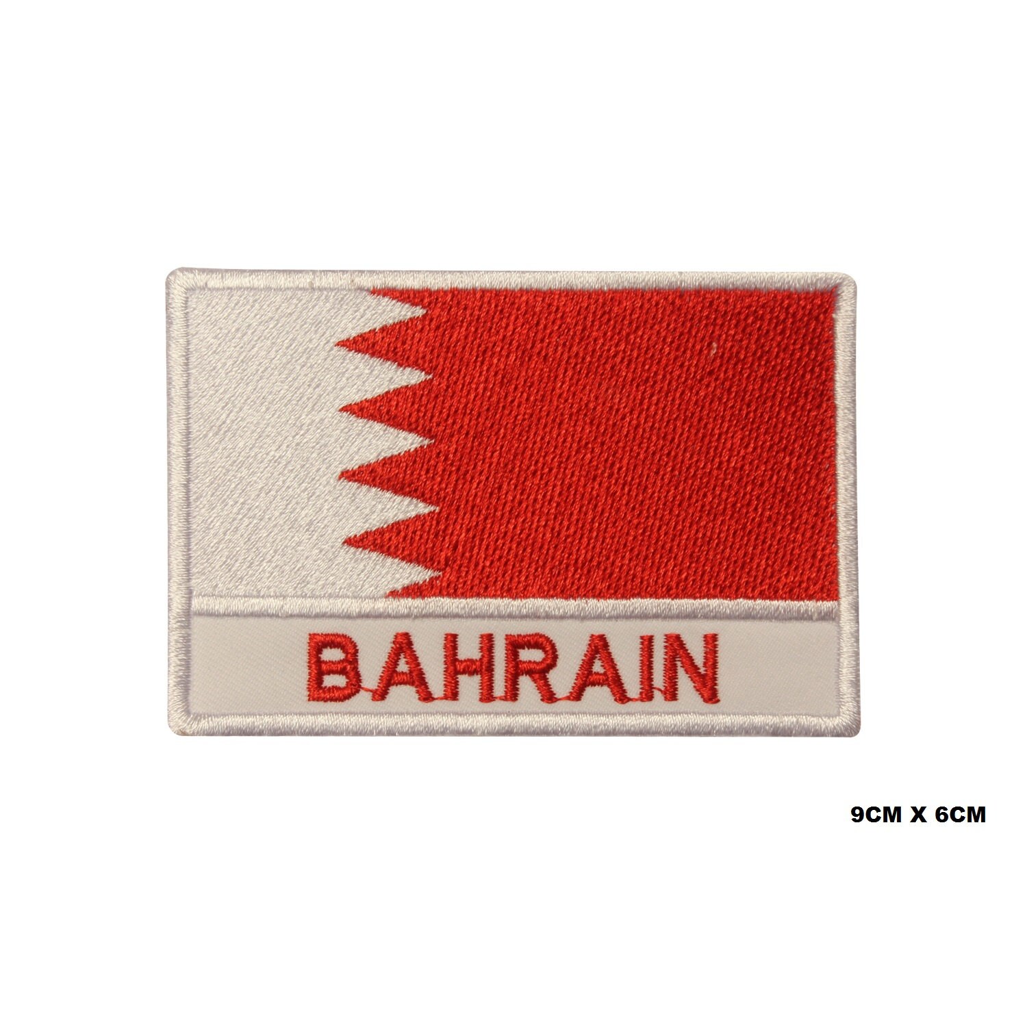 BAHRAIN Country Flag Iron-on Patch Vinyl Player Badge - Etsy