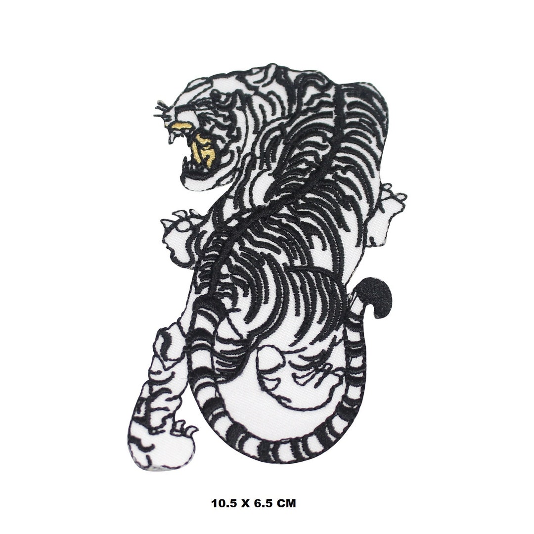 Panther Animal Tiger Animal Logo Iron-on Patch, Vinyl Player Badge ...