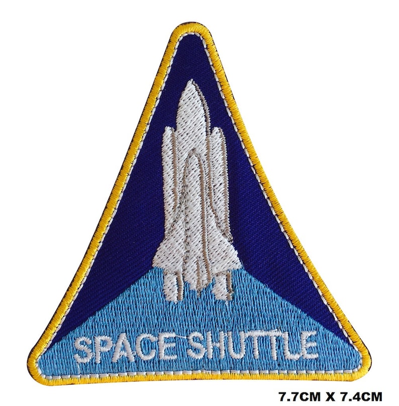 NASA USA Logo Iron-on Patch, Vinyl Player Badge, Vintage Decorative ...