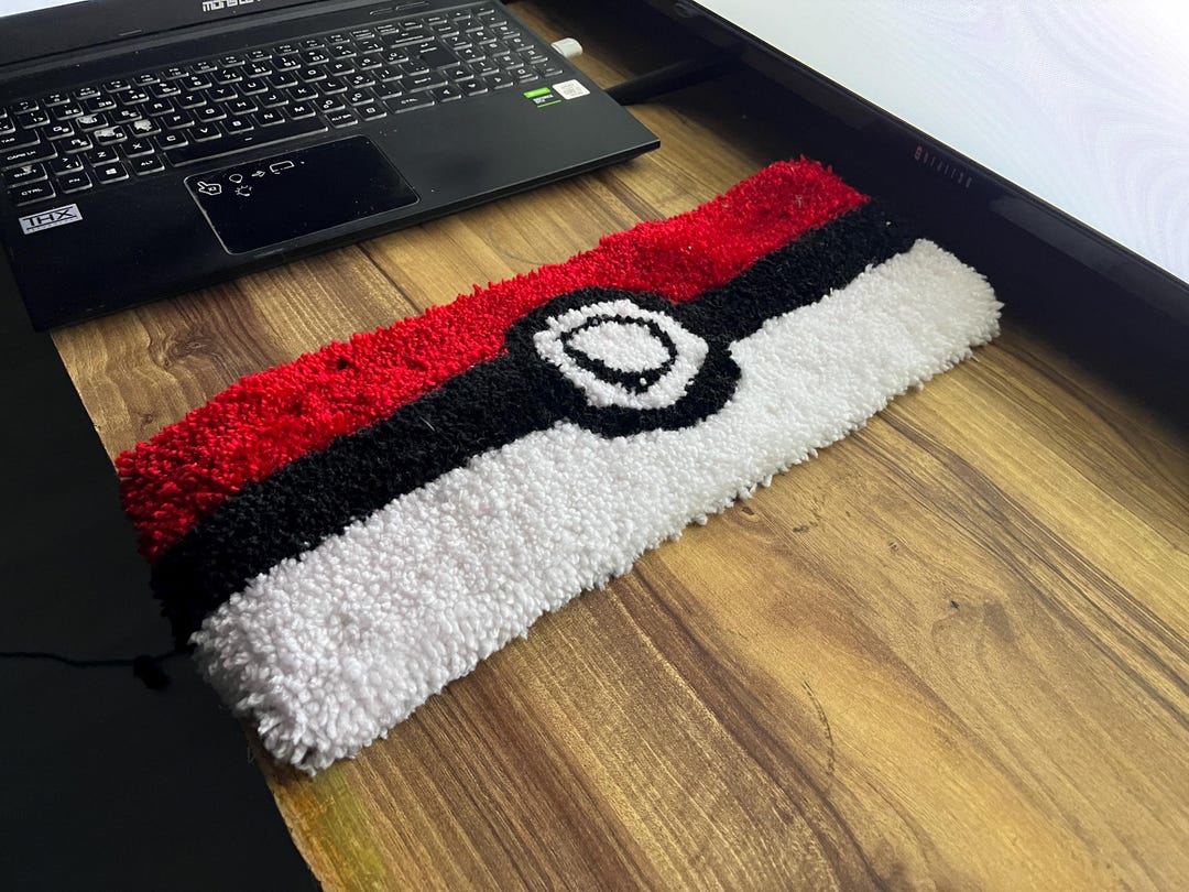 Anime Keyboard Rug W\ Handmade Laptop Carpet - Unique Keyboard Coaster ...