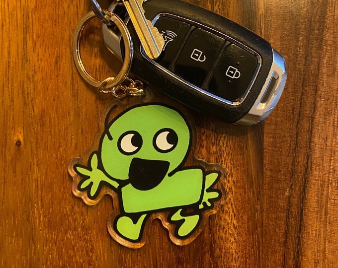 BFDI:BFB Four & X Keychain - Etsy