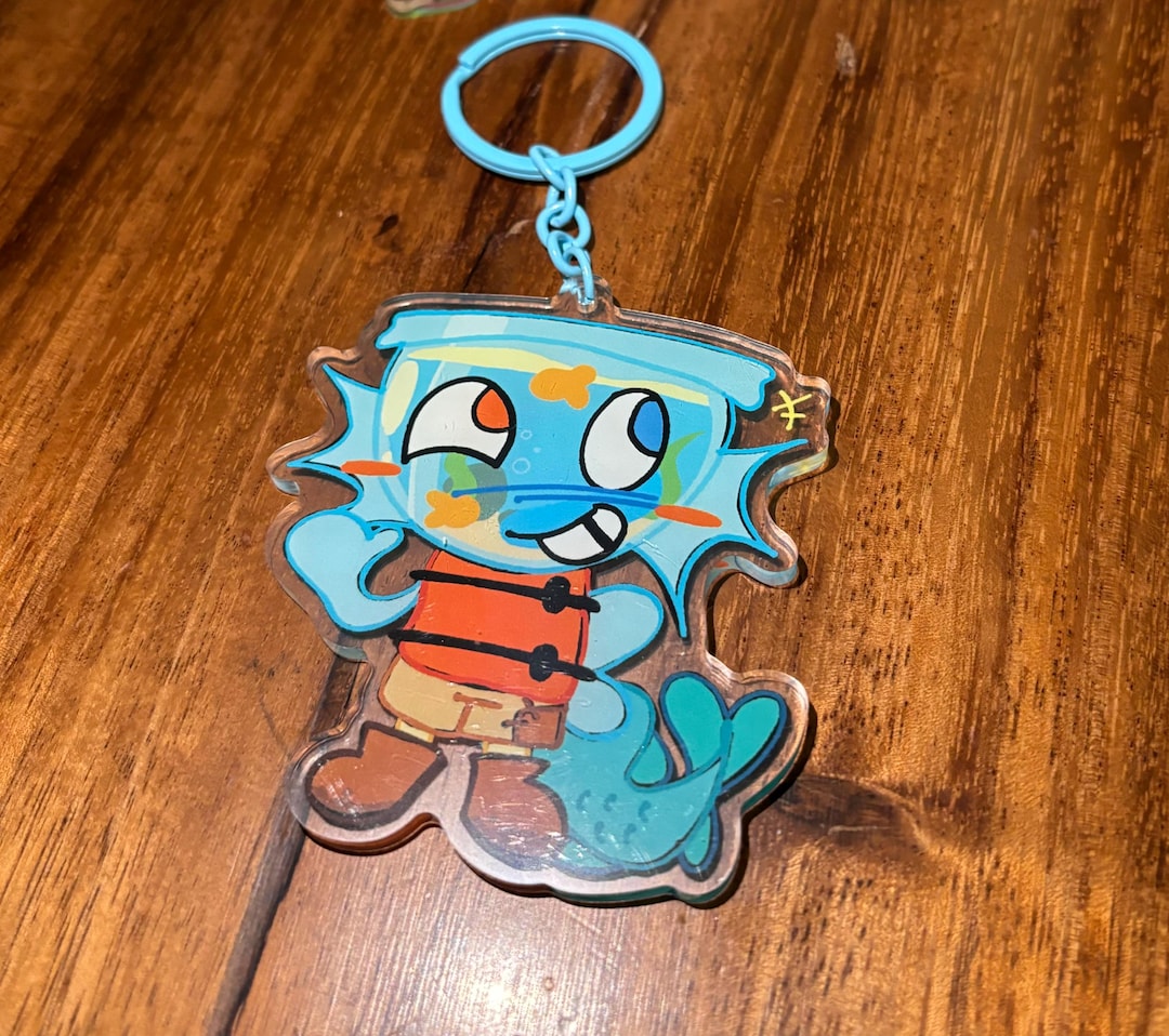 Finn Dandys World Roblox Keychain - Etsy