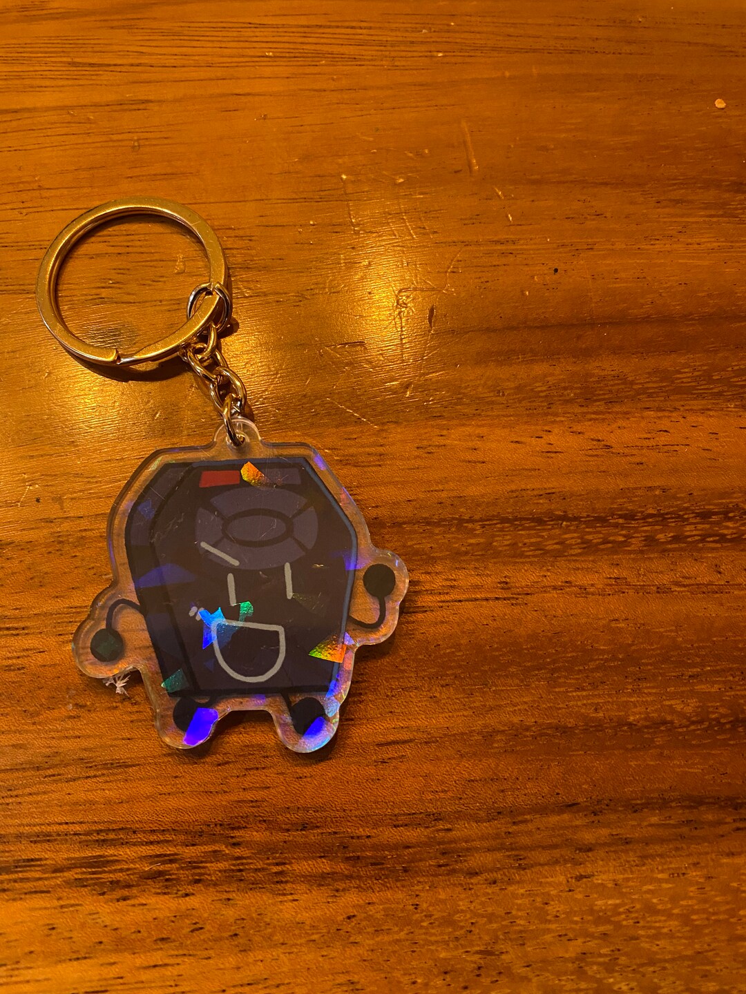 Remote TPOT Holographic Keychain - Etsy
