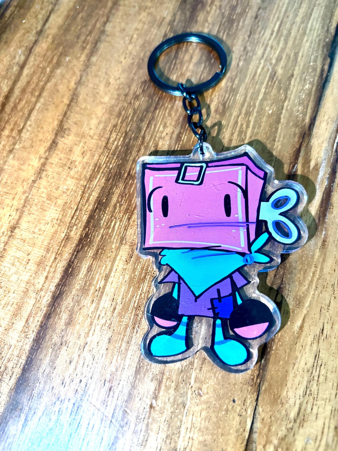 Boxten Dandys World Roblox Keychain - Etsy