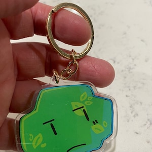 Tree BFDI BFB TPOT Keychain - Etsy