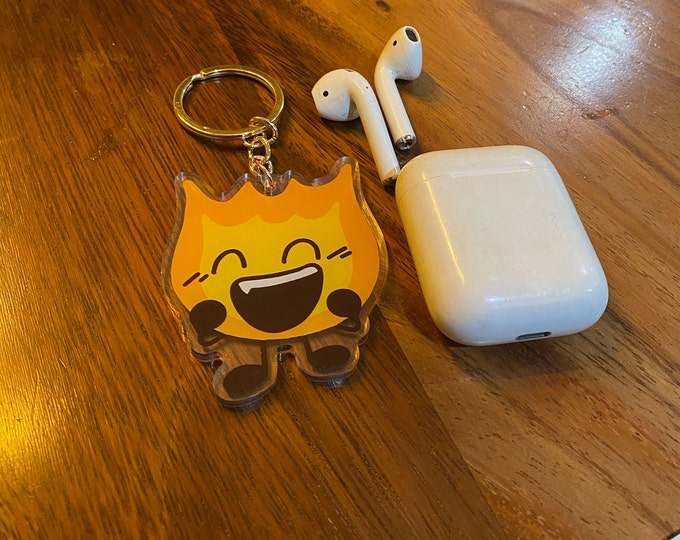Firey Bfdi Keychain - Bfdi - Battle for Dream Island - BFB - Battle for BFB - Object Show - Etsy UK