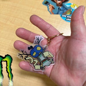 Dusekkar Matt Dusek Roblox Admin Forsaken Double-sided Acrylic Keychain ...