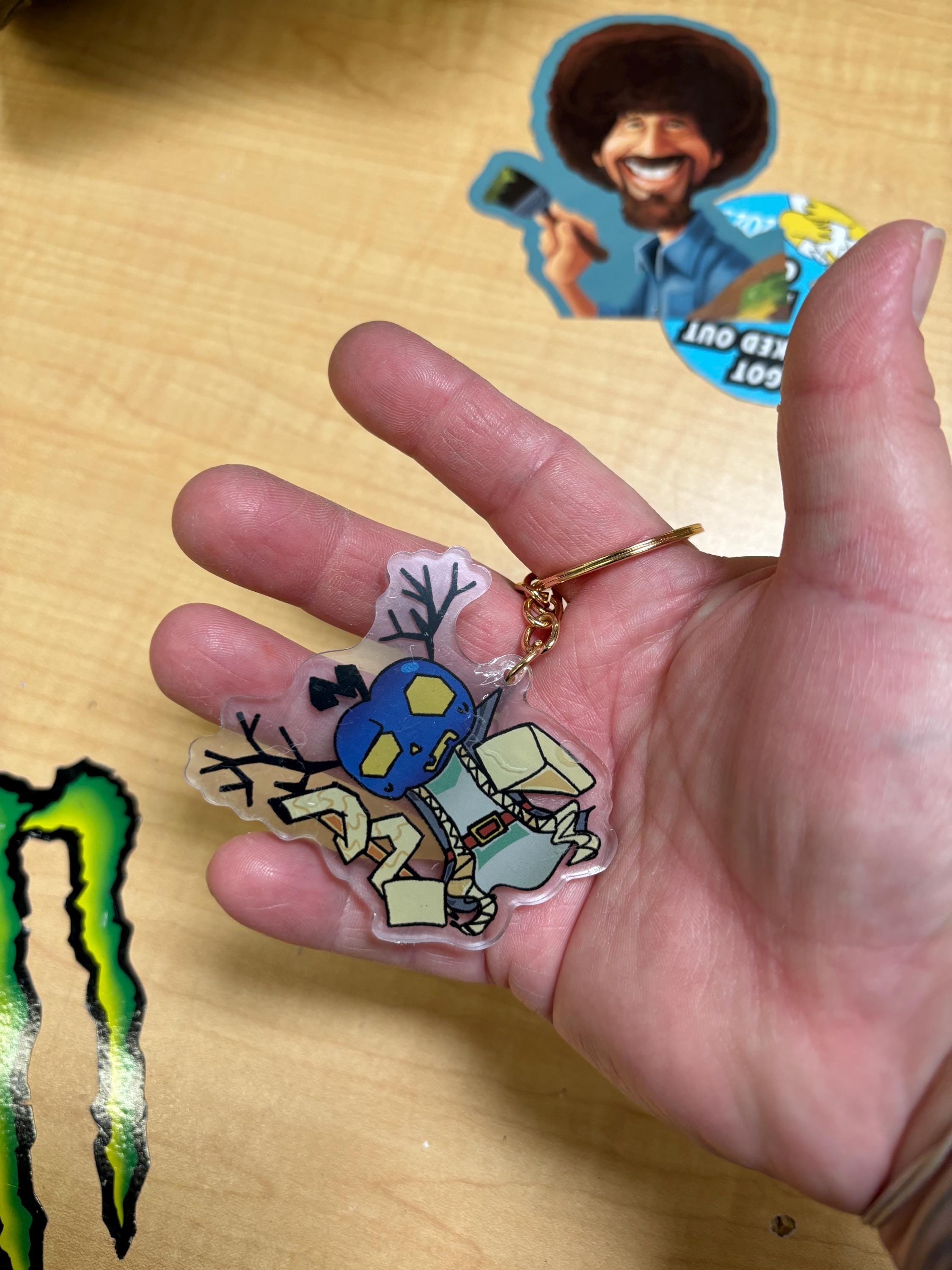 Dusekkar Matt Dusek Roblox Admin Forsaken Double-sided Acrylic Keychain ...