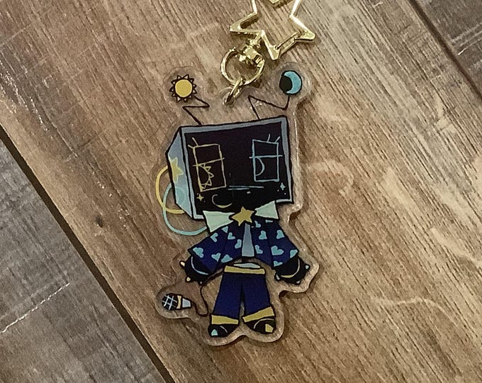 Startime Vee Dandys World Roblox Keychain - Etsy