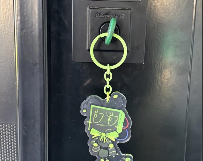 Vee Dandys World Roblox Keychain - Etsy