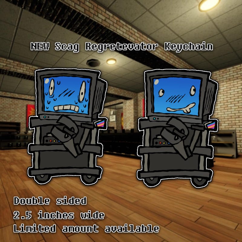 Regretevator Stickers - Etsy