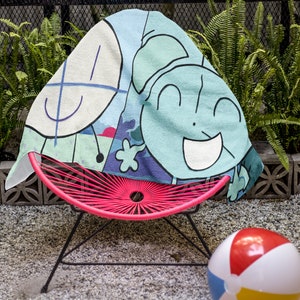 Animatic Animatic Battle and Clock Its Time for the ITFT Beach Towel ...