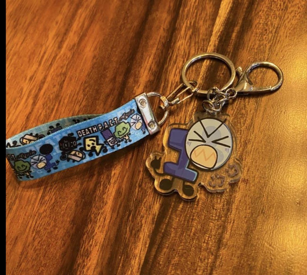 Fanny / Death P.A.C.T Again Keychain - Fanny Bfb - Fanny Tpot - Death ...