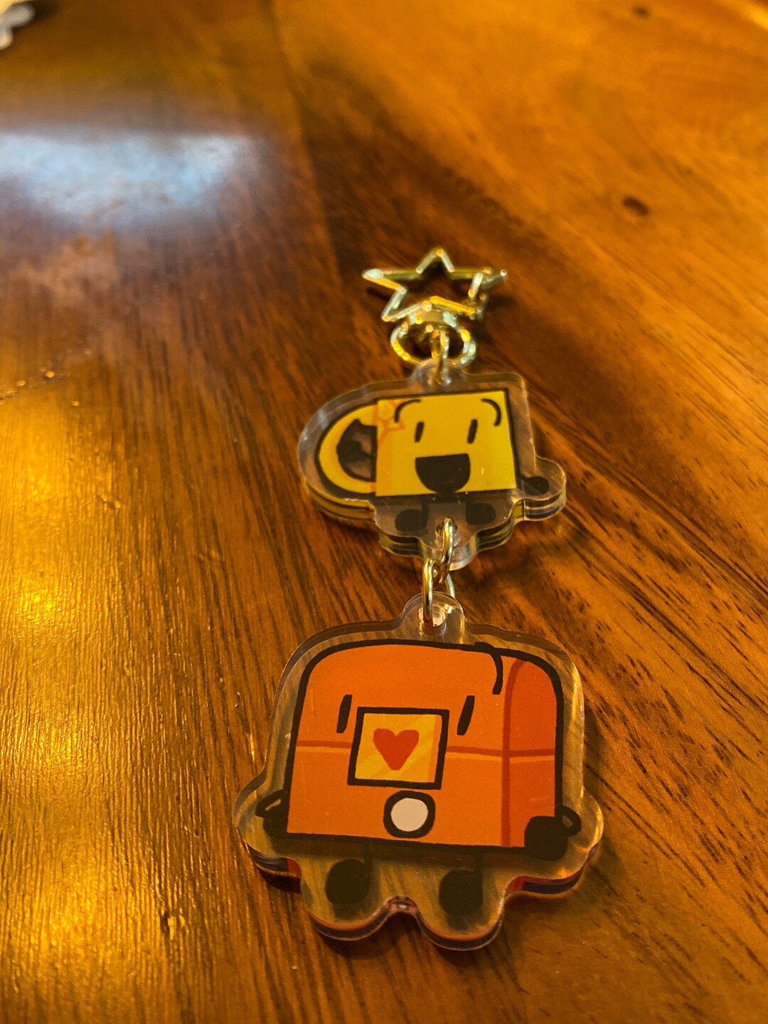 Cup and Treasure Chest PPT2 Linked Keychain Youtube Object Show - Etsy