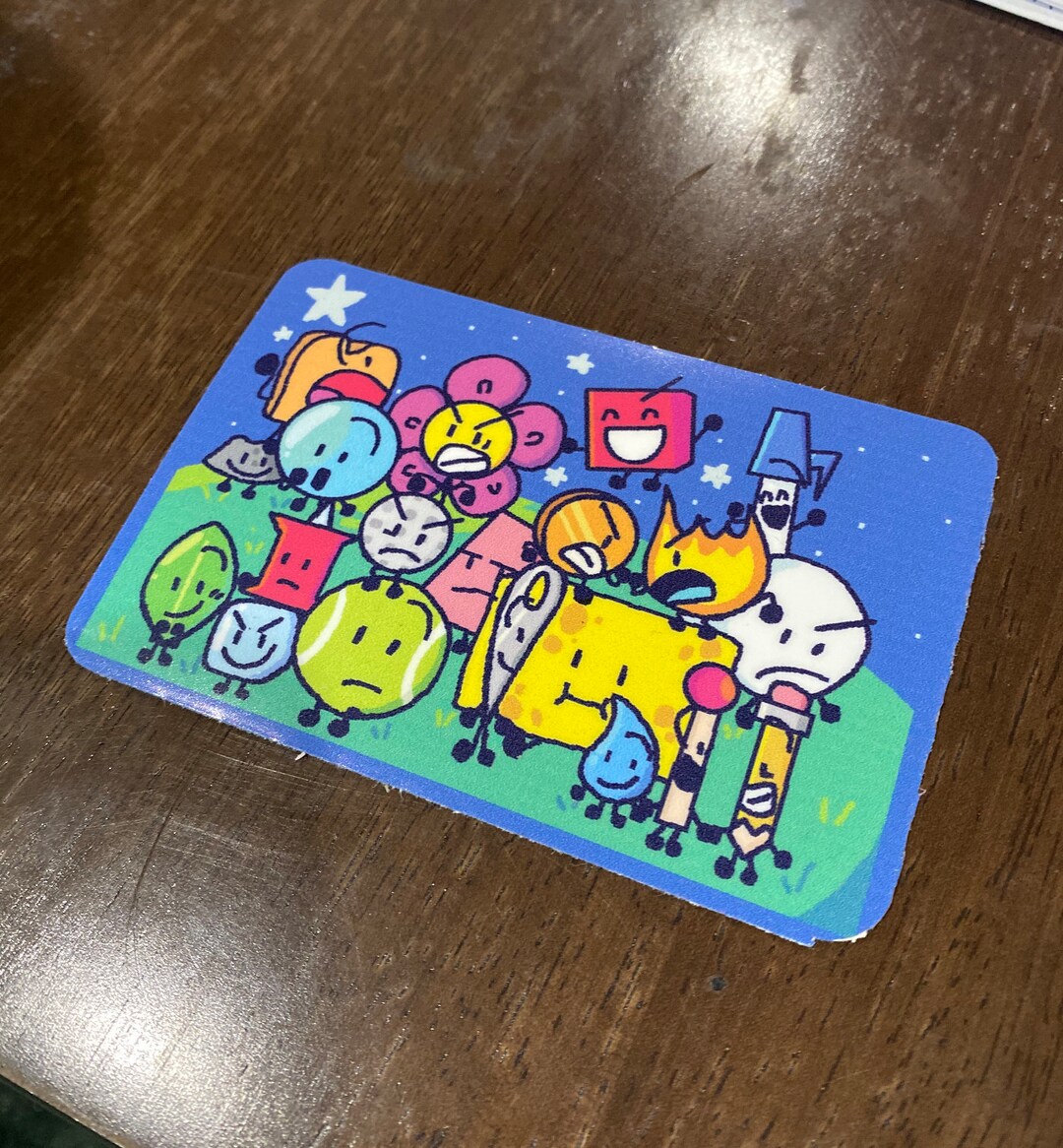 Bfdi Jumbo Sticker - Etsy