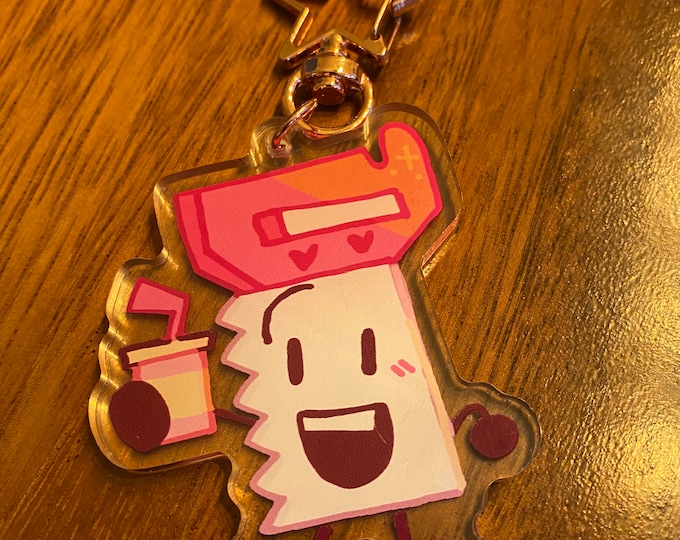 Saw Bfb Keychain - Saw Tpot - Saw Bfdi - Bfb Keychain - Bfb - Tpot ...