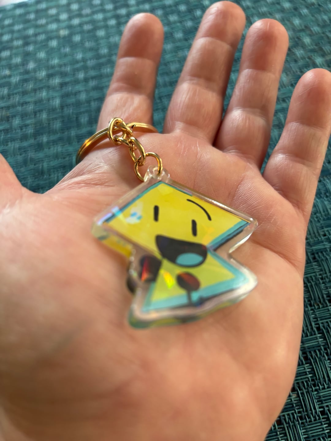 Lighting TPOT Holographic Keychain - Etsy