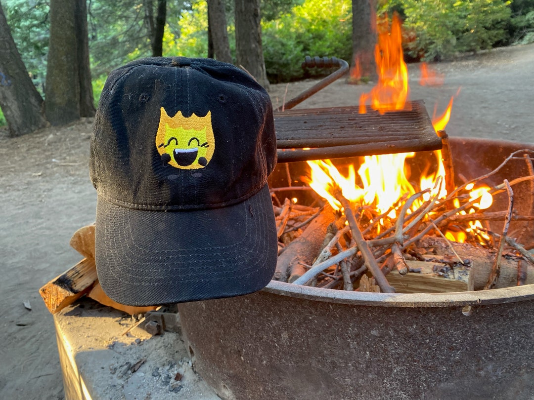 Firey BFDI Dad Hats Firey Hat Custom Battle for Dream Island Fanart ...