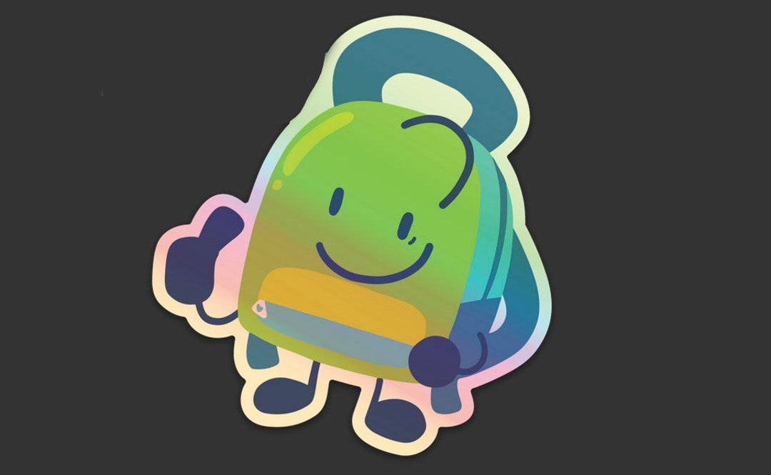 Hfjone Liam Object Show Hfjone Sticker Holographic HFJONE Liam - Etsy