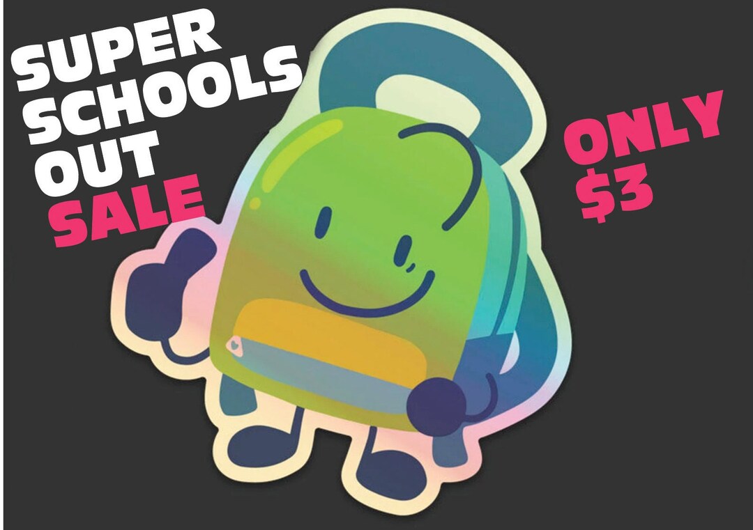 Hfjone Liam Object Show Hfjone Sticker Holographic HFJONE Liam - Etsy