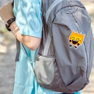 Firey Bfdi Keychain - Bfdi - Battle for Dream Island - BFB - Battle for ...