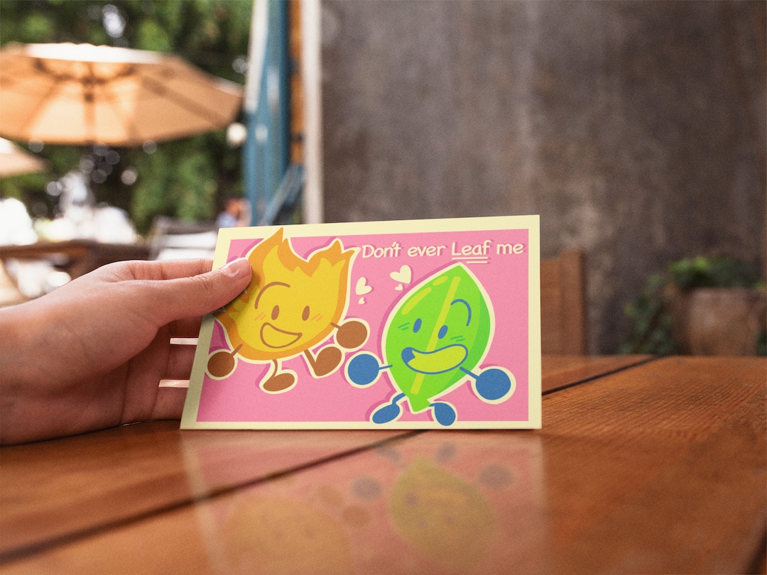 Battle for Dream Island Digital Print - Bfb Fan Art - Valentines Day ...