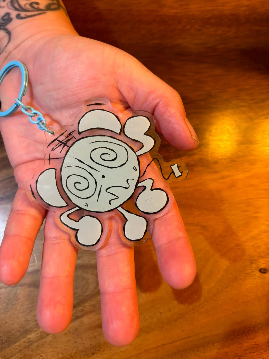 Clock ITFT It’s Time for the Derpadon Object Show Keychain - Etsy