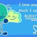 Battle for Dream Island Digital Print Bfb Fan Art Valentines Day Card ...